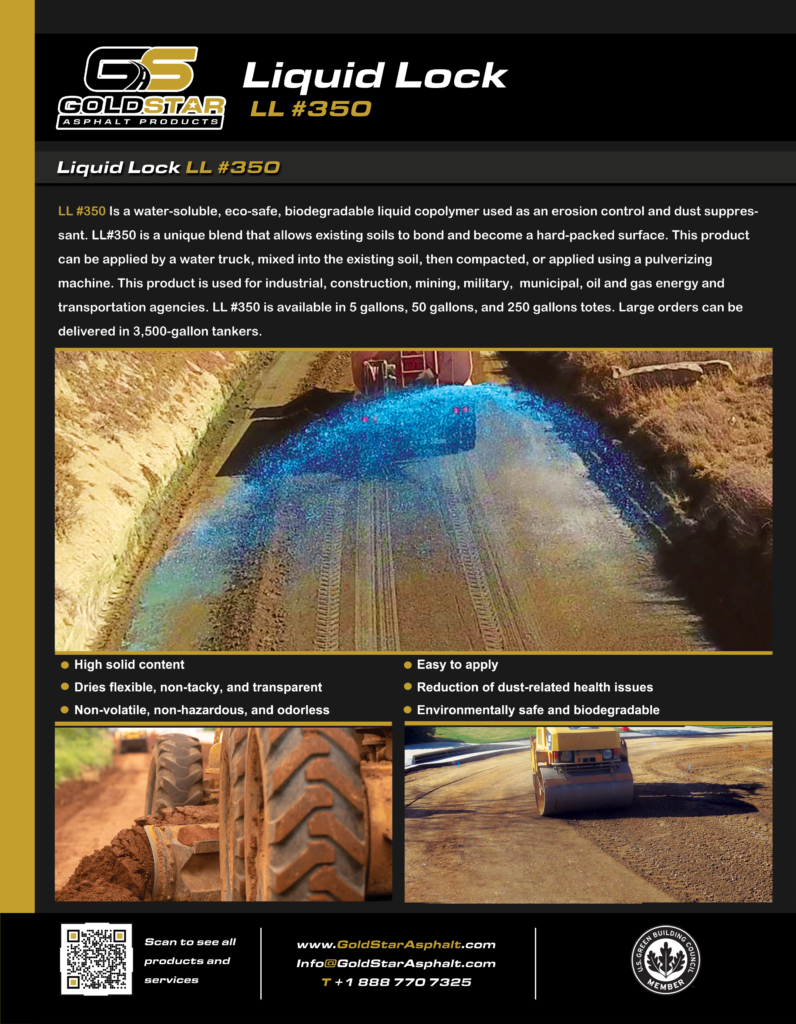 Liquid Lock LL #350 – Goldstar Asphalt Products